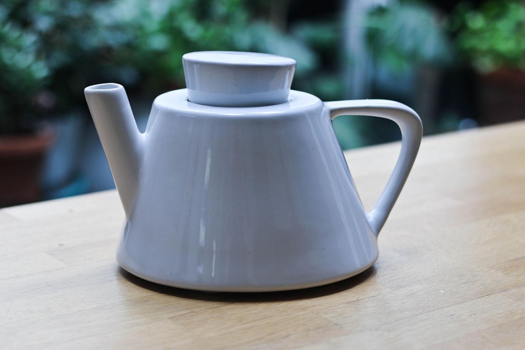 IKEA Värme - White Modern Glazed Ceramic Teapot, Earthenware, Iconic ...