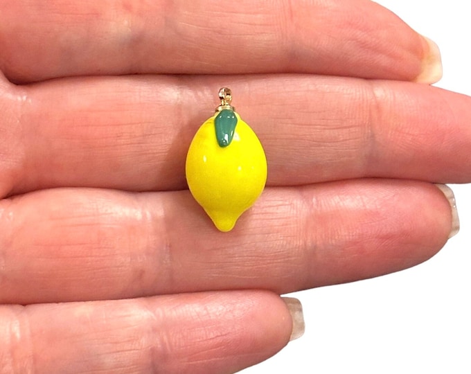 Set of 3 Vintage Hand Blown Art Glass Lemons, Murano Style Glass Lemons ...