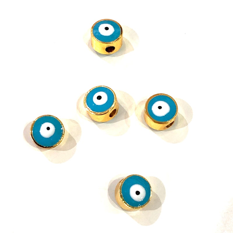 Gold Turquoise Spacer - Etsy UK