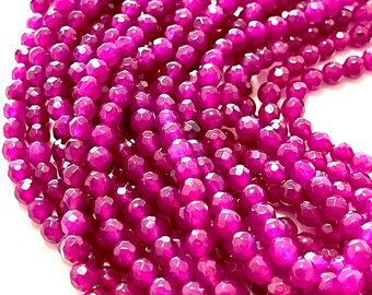 Raspberry Beads - Etsy