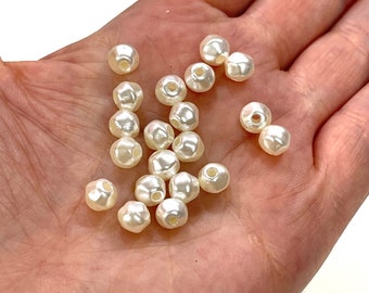Ivory Pearl Beads - Etsy