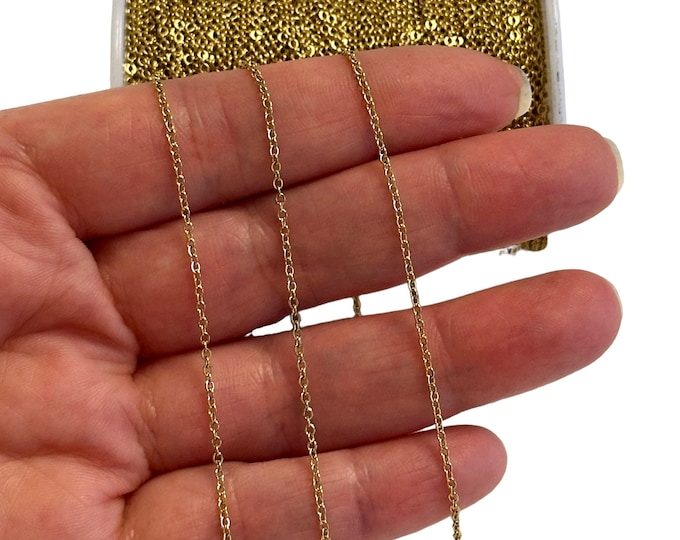 24kt Gold Plated 2 Inch Chain Extender With Lobster Clasp and Drop ...