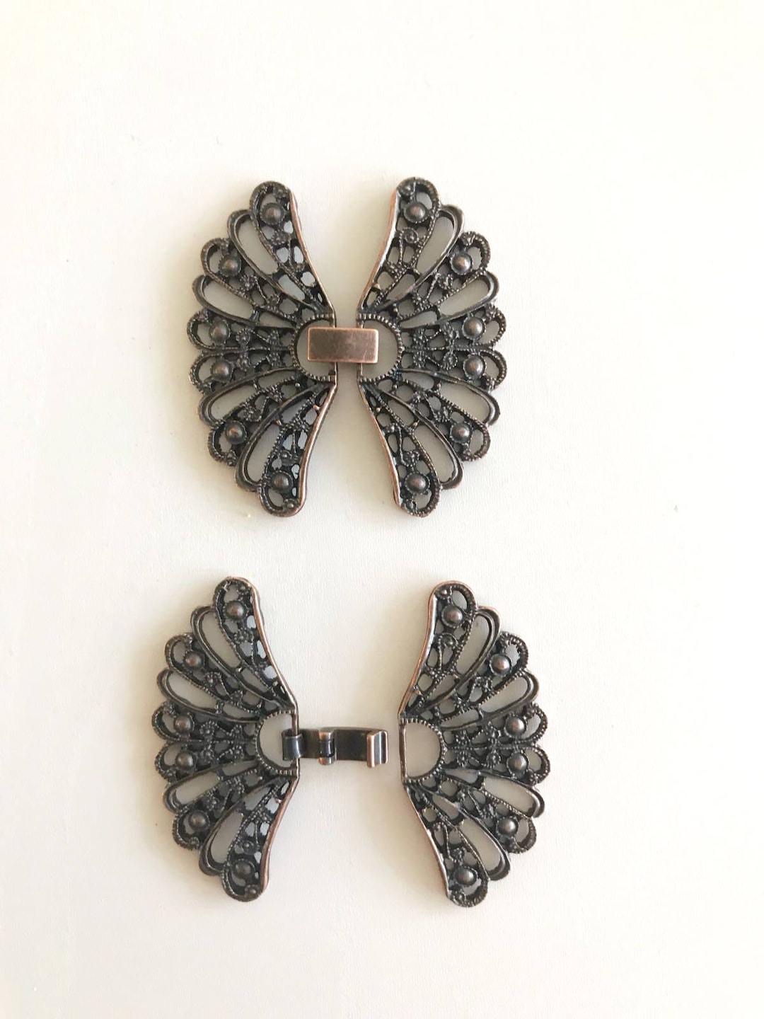 Copper Plated Flutterbye Clasp - Etsy