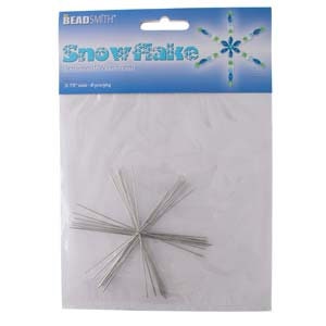 Christmas Snowflake Ornament Wire Form Set 4.5"-11.5cm,christmas ...