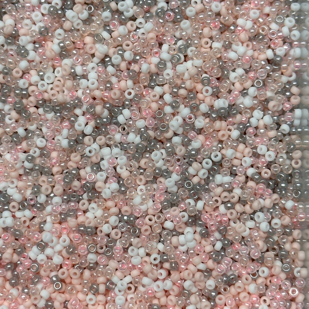 Miyuki Seed Beads 11/0 Pale Pastel Melange Mix , 10gr Pack-new!!! - Etsy