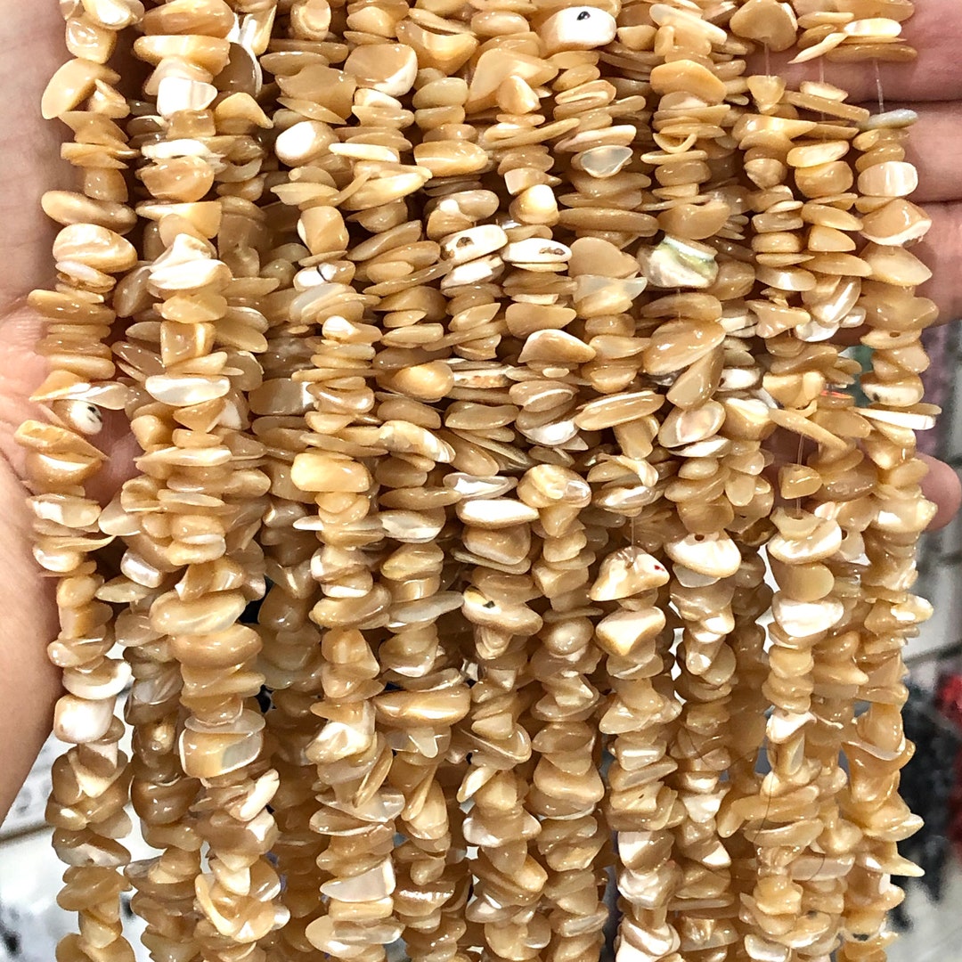 90 Cm Strand Shell Smooth Stick Beads Freeform Shells Long - Etsy