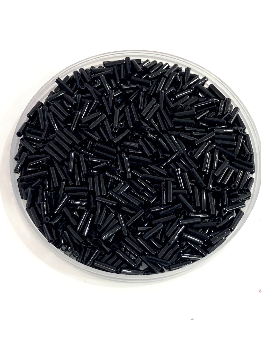 Miyuki Bugles Size 6mm 0401 Black, Black Bugles 6mm, - Etsy