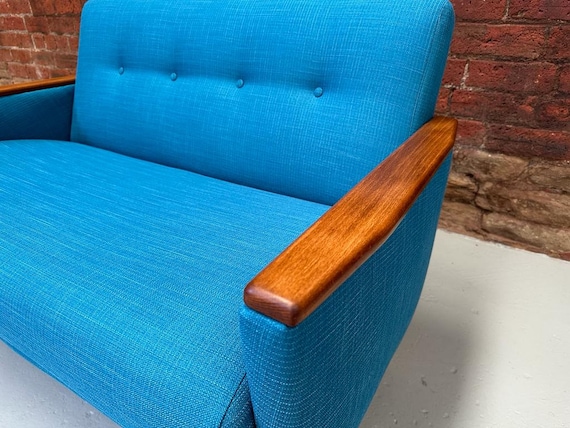Blue cocktail sofa store