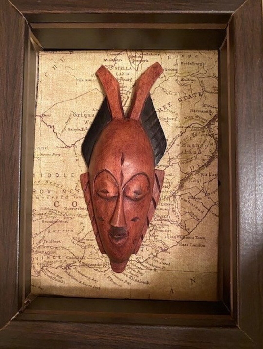African, Kenyan, Wood Sculpture, Wall Art, Art, Shadow Box - Etsy