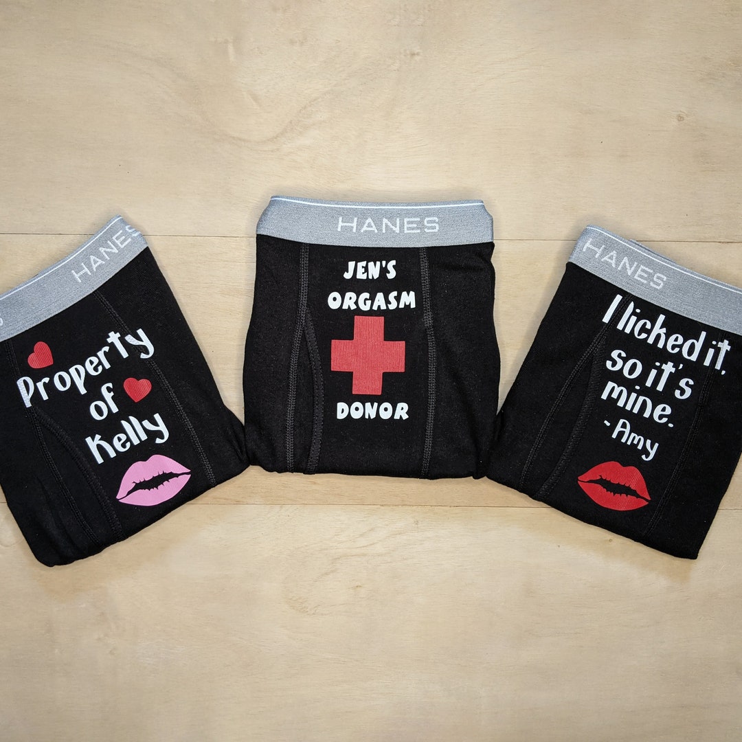 Funny Valentines Day Gift for Him - Personalized Boxers - Etsy