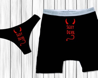 Sexy Devil Underwear - Etsy