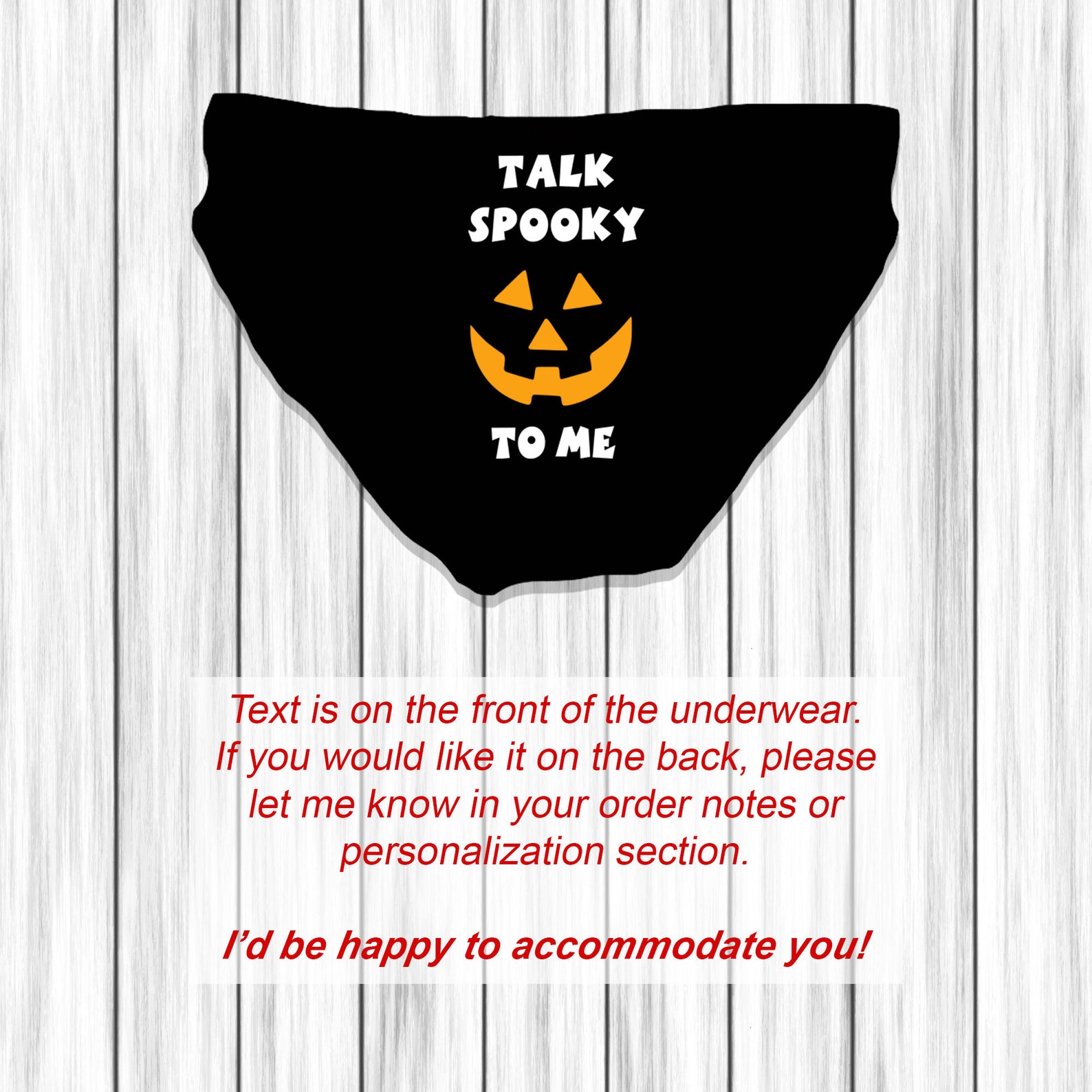 Halloween Underwear Couples Underwear Gag Ts For Men Etsy
