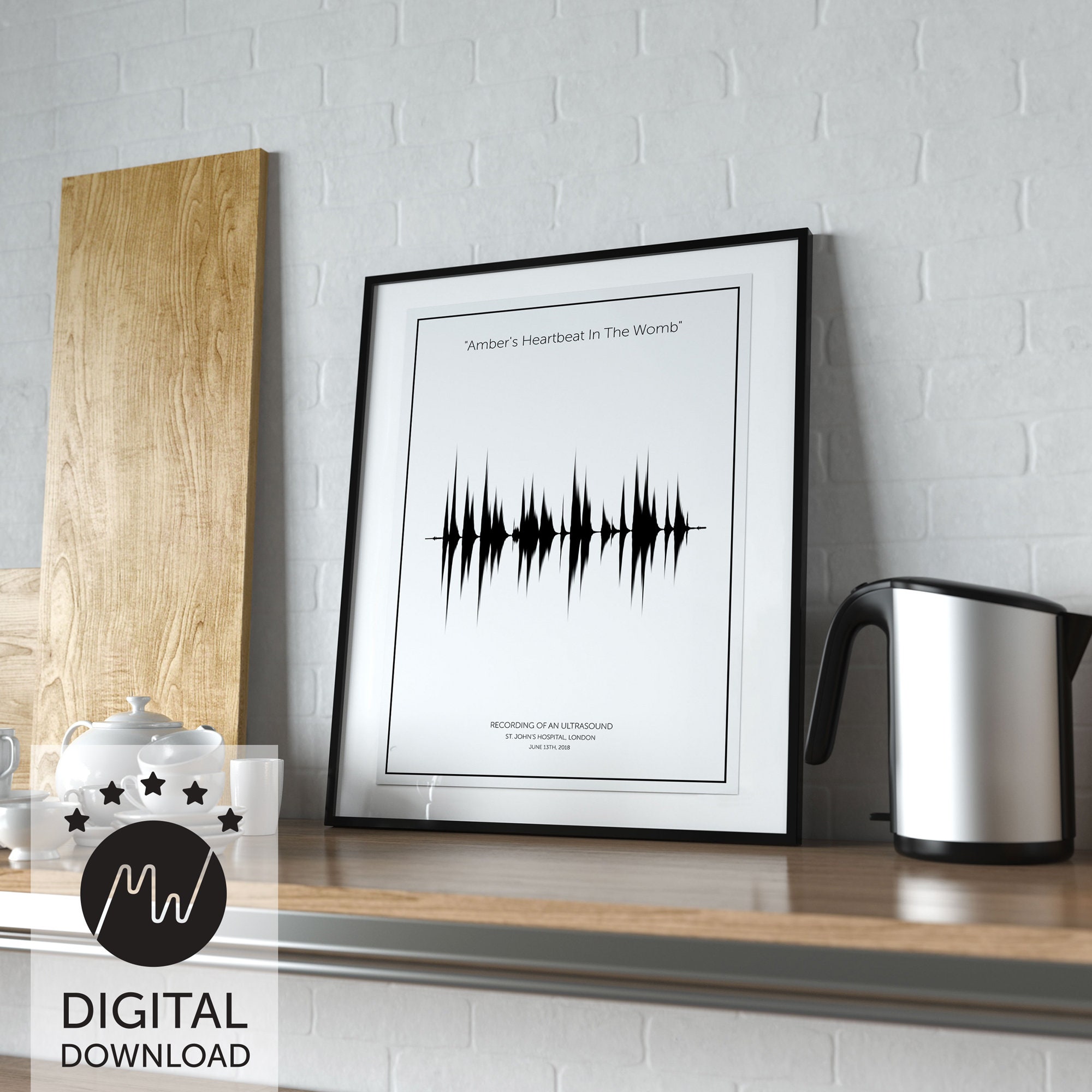 Printable Soundwave Art, Soundwave Printable, Custom Soundwave, Digital ...