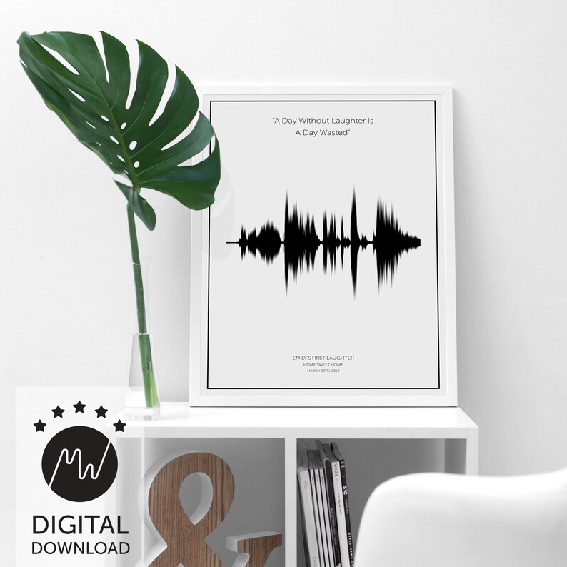 Printable Soundwave Art Soundwave Printable Custom | Etsy