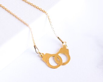 Handcuff necklace | Etsy