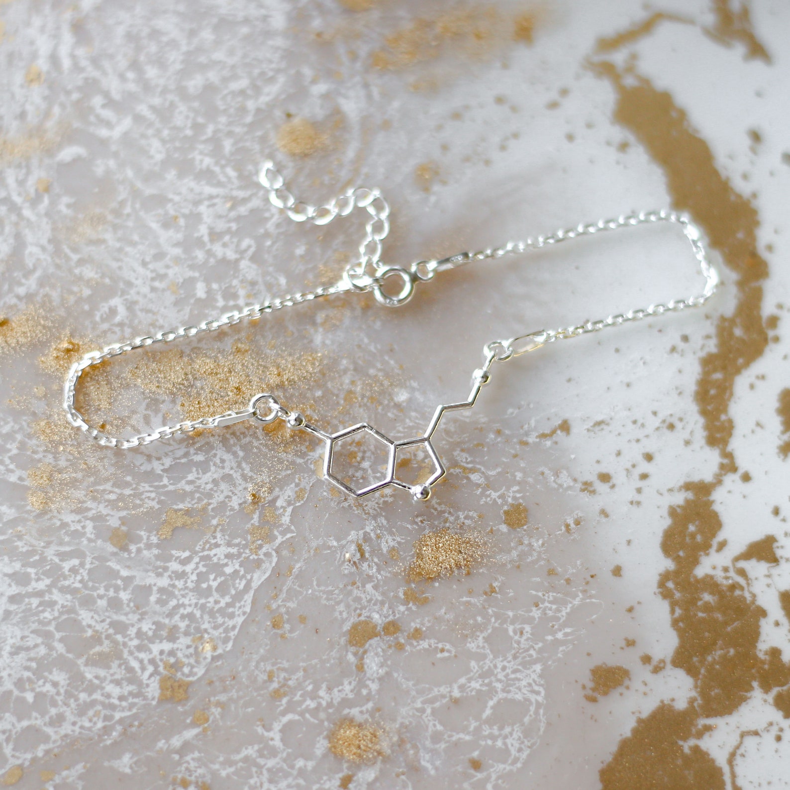 Serotonin Gift Serotonin Necklace Serotonin Bracelet - Etsy UK