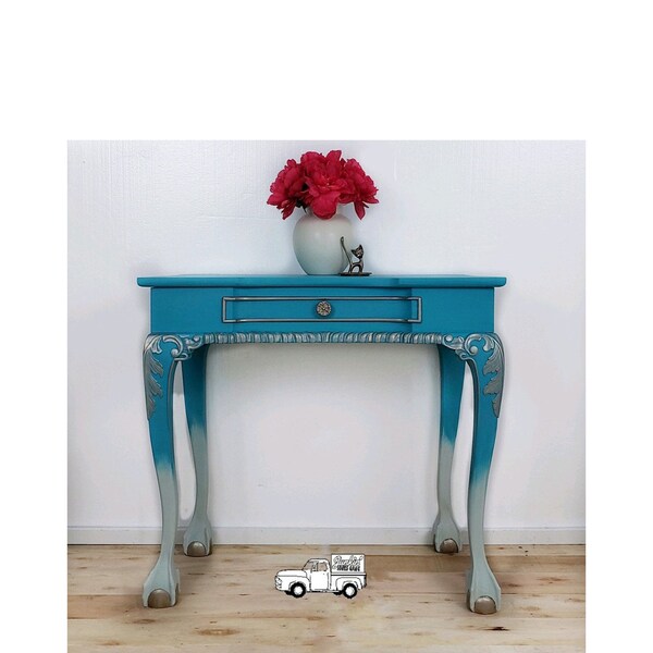 Hand Painted Desk - Etsy