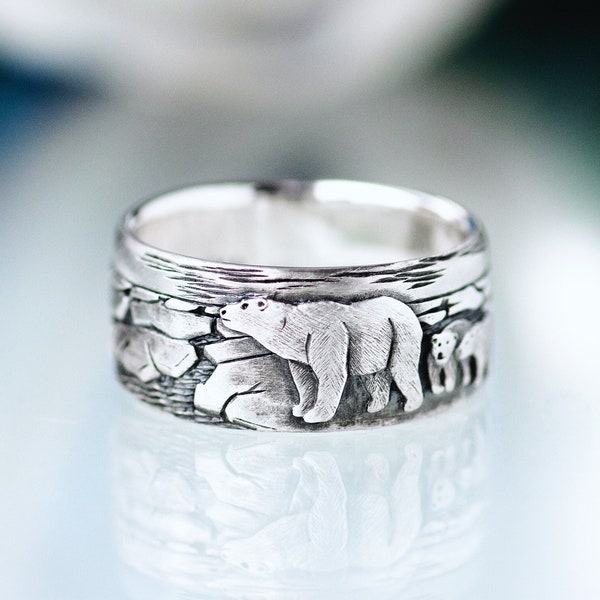 Polar Bear Jewelry - Etsy