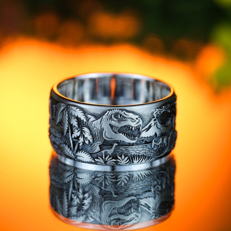 Dinosaur Ring - Etsy
