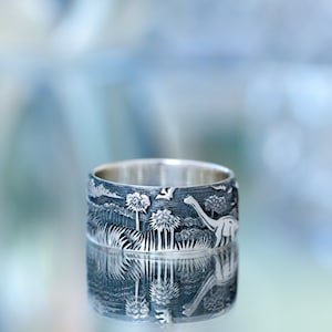 Dinosaurs - Ring With Dinosaurs - Ring Jurassic Park - Sauropods ...