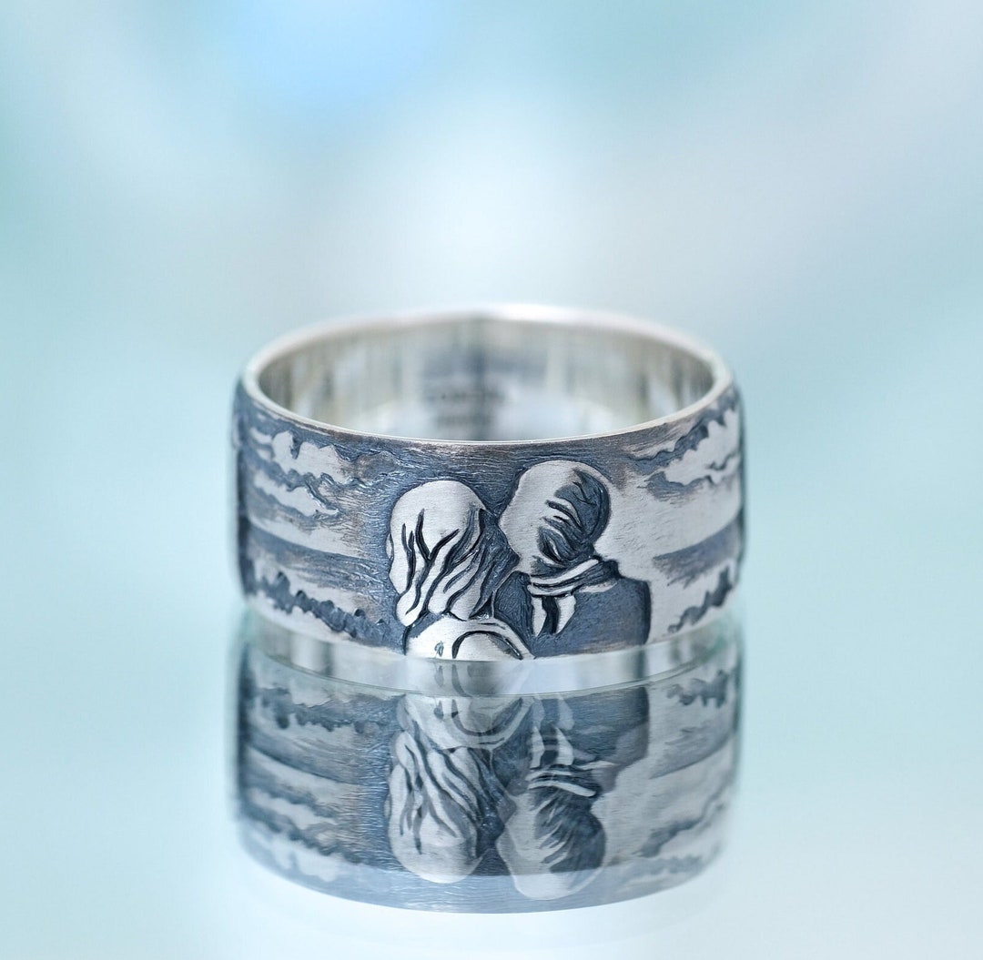René Magritte - René Magritte Ring - Ring Lovers - Ring With a Work of Art - Ring With a Picture ...