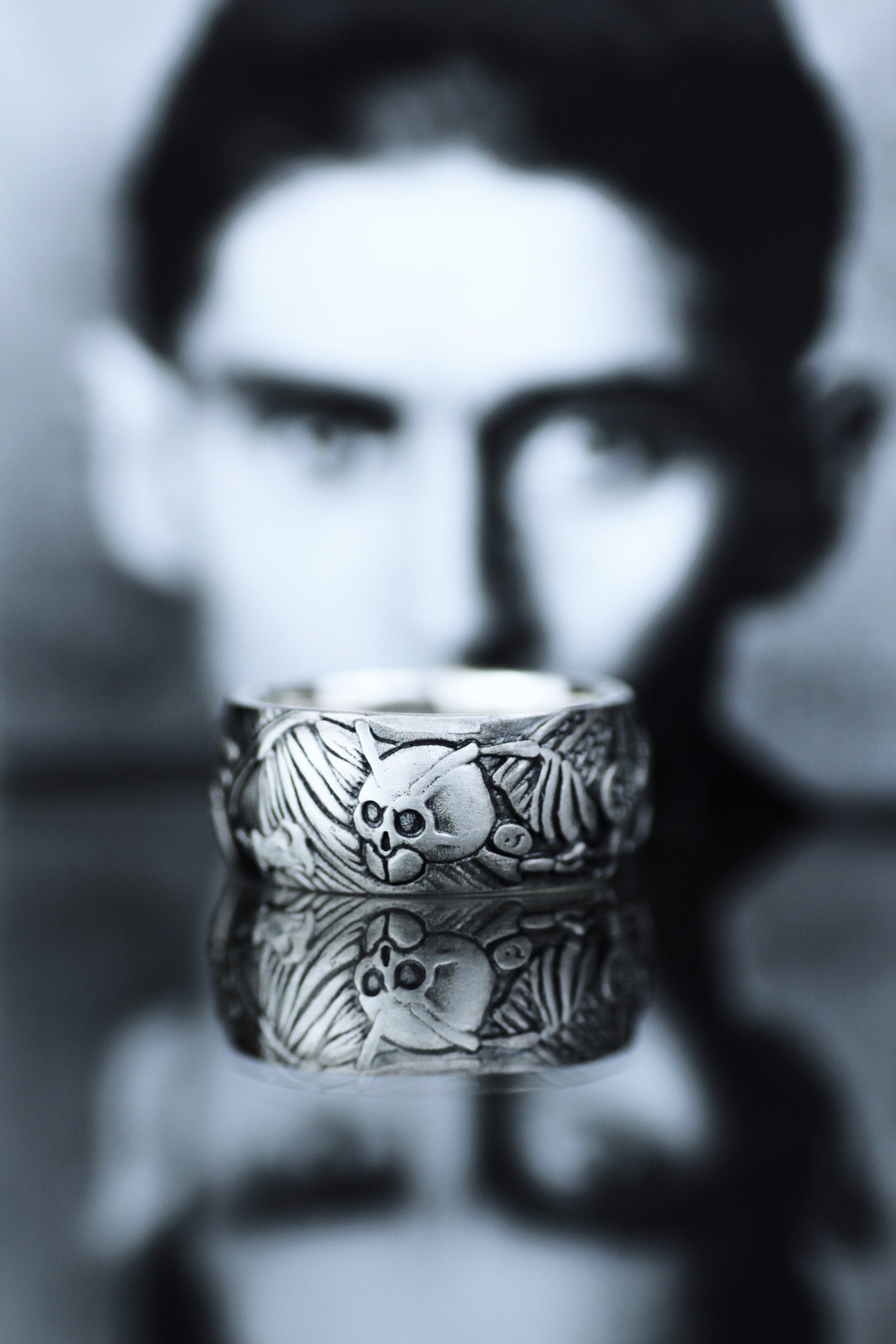 Franz Kafka Ring The Metamorphosis Literary Ring Absurd | Etsy