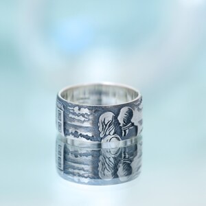 René Magritte - René Magritte Ring - Ring Lovers - Ring With a Work of Art - Ring With a Picture ...