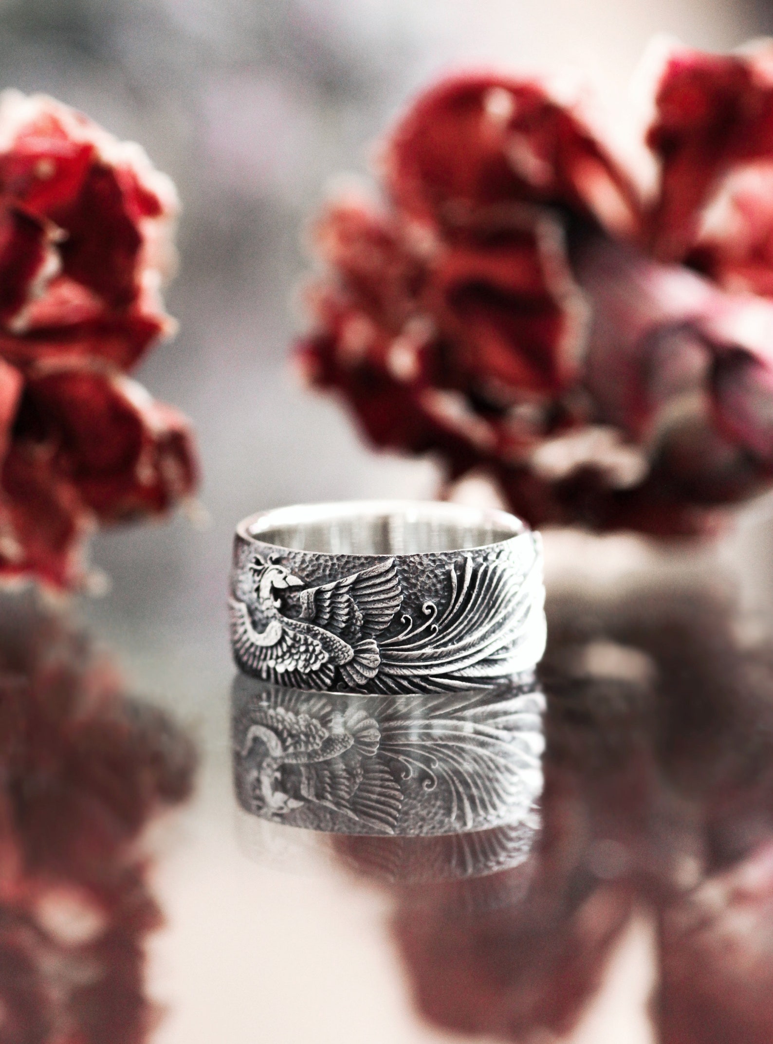 Phoenix Ring Phoenix Ring Phoenix | Etsy