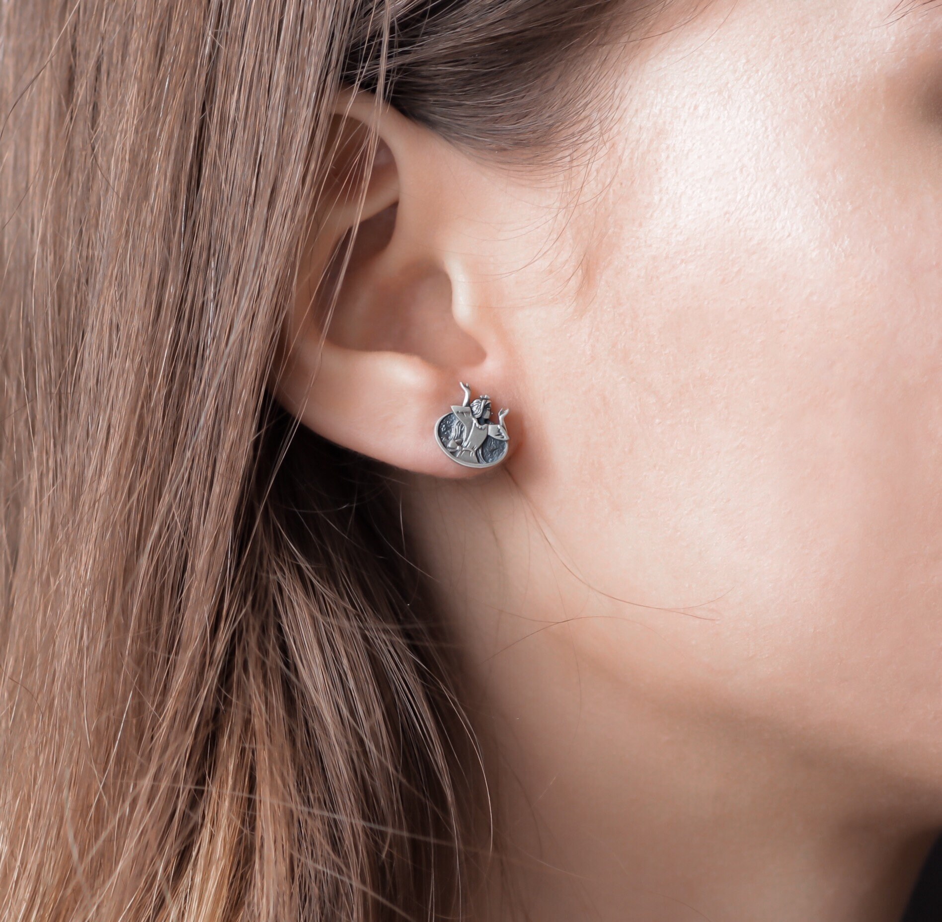 Alice's Adventures in Wonderland Alice Earrings - Etsy