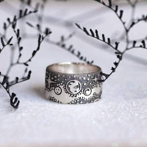 Space Ring Ring of the Planet Space Jewelry Ring of a - Etsy