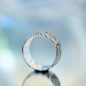 Samurai Ring Japanese Ring Japanese Engraving Samurai Ring With Men ...