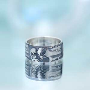 René Magritte - René Magritte Ring - Ring Lovers - Ring With a Work of Art - Ring With a Picture ...
