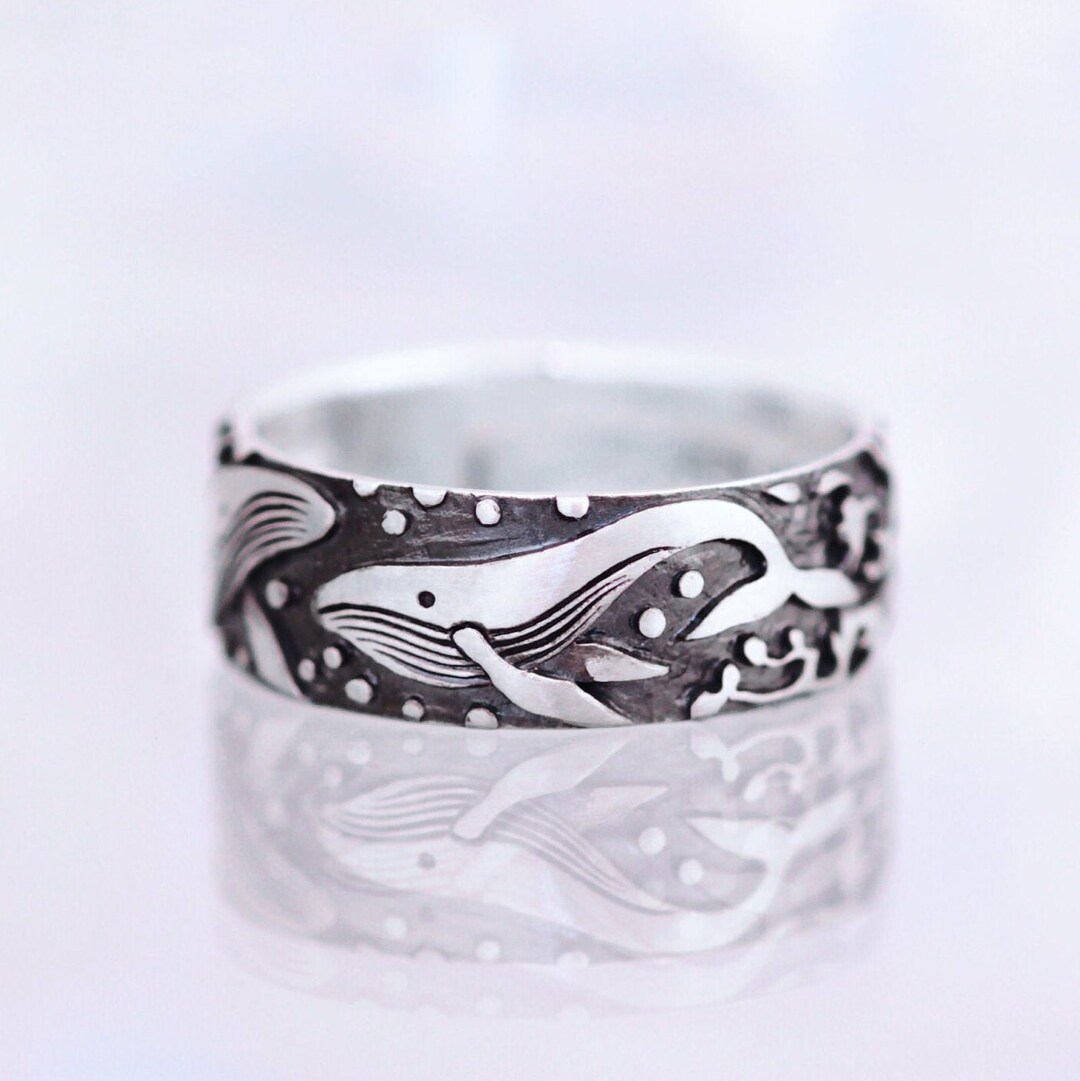 Ocean Ring Whale Ring Author's Sea Ring Singing Whales Whale Couple ...