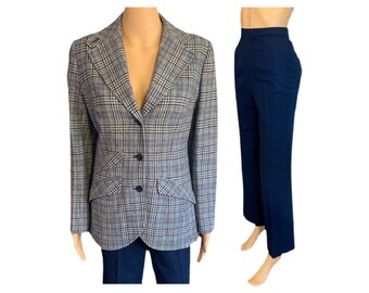 Wool Pant Suit | Etsy