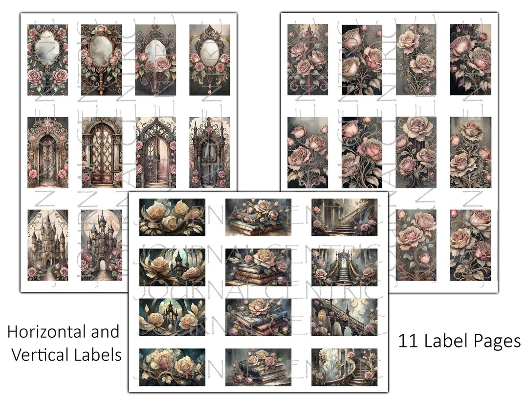 Storytime: French Enchanted Art Labels - Etsy