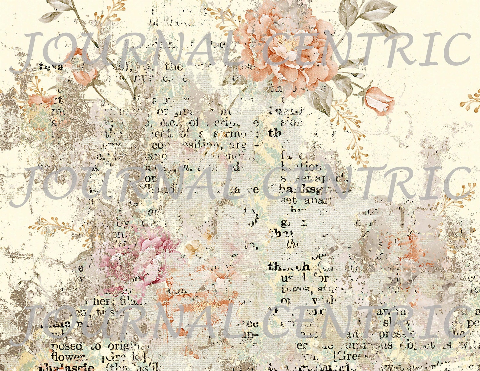Collage Pack #3 -- 10 Different Background Page Spreads - Etsy