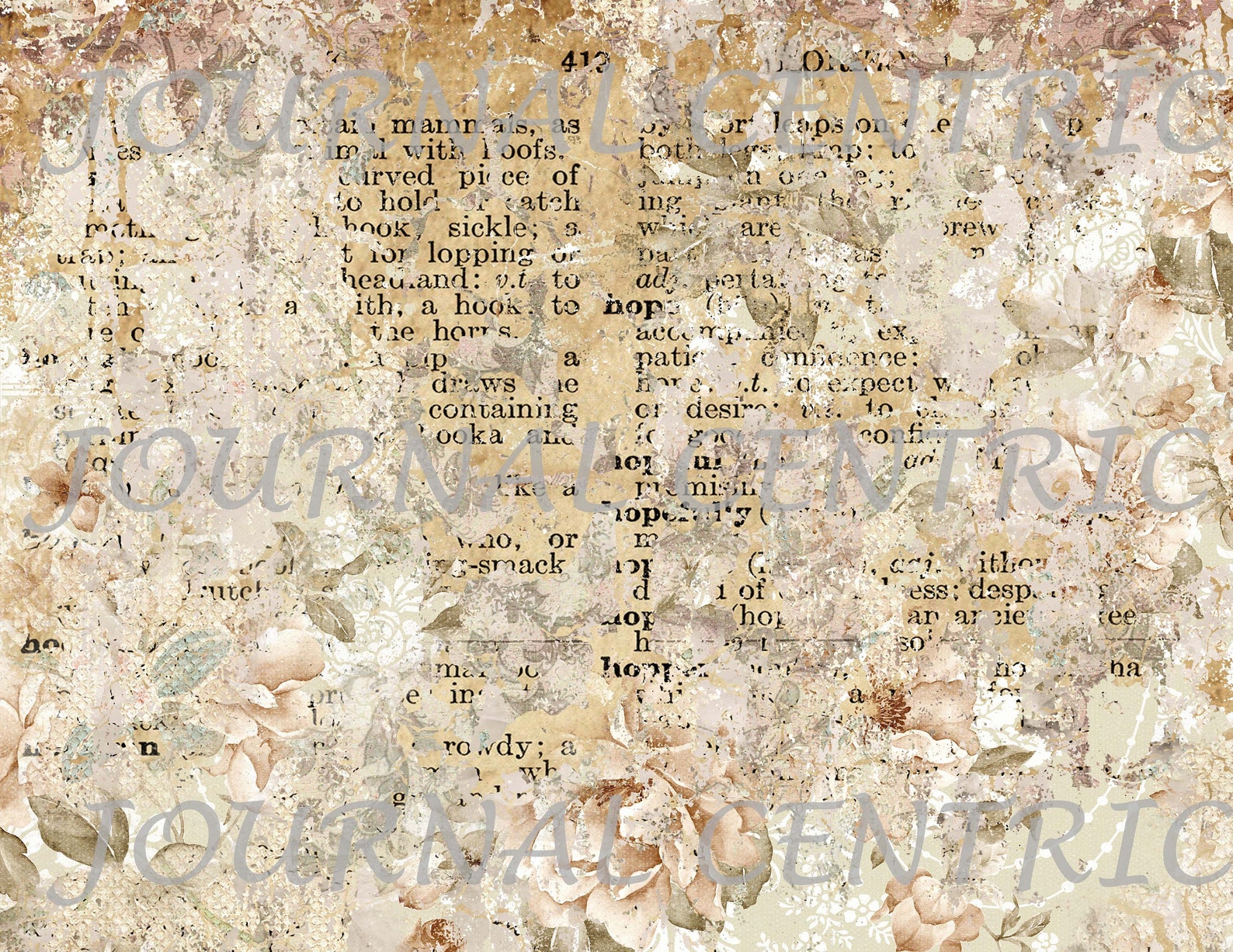 Collage Pack 3 10 Different Background Page Spreads - Etsy