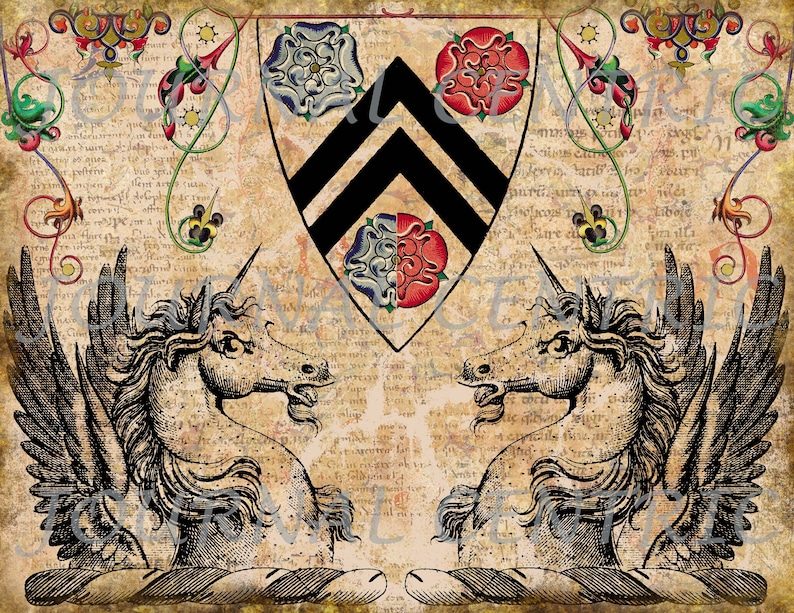 Medieval Times Theme Digital Journal Pages Kit | Etsy