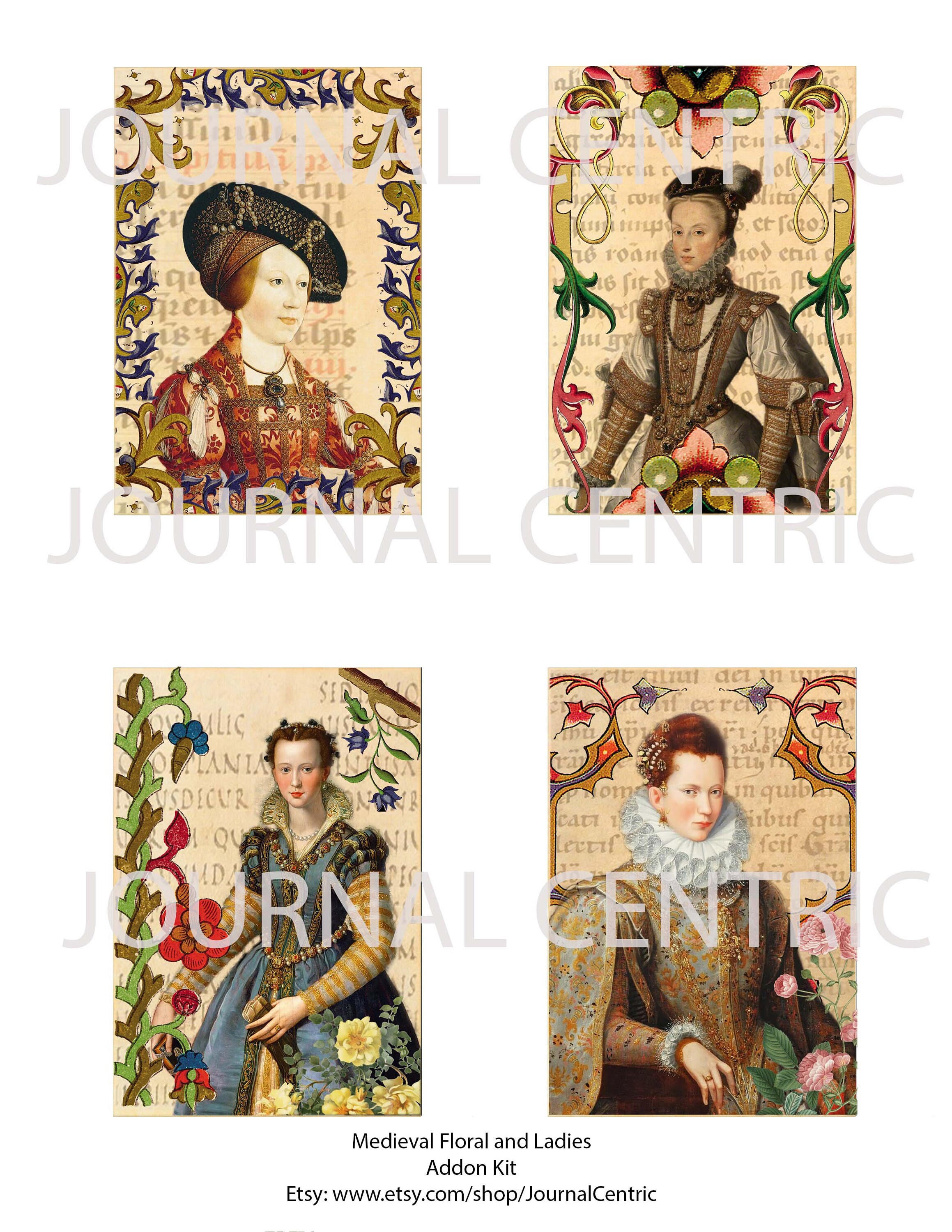Medieval Digital Journal Add-on Kit - Etsy