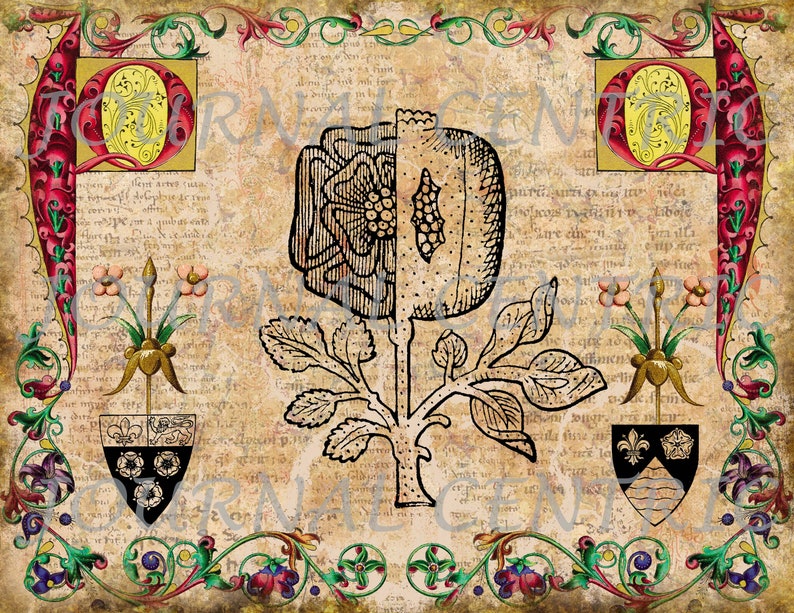 Medieval Times Theme Digital Journal Pages Kit - Etsy