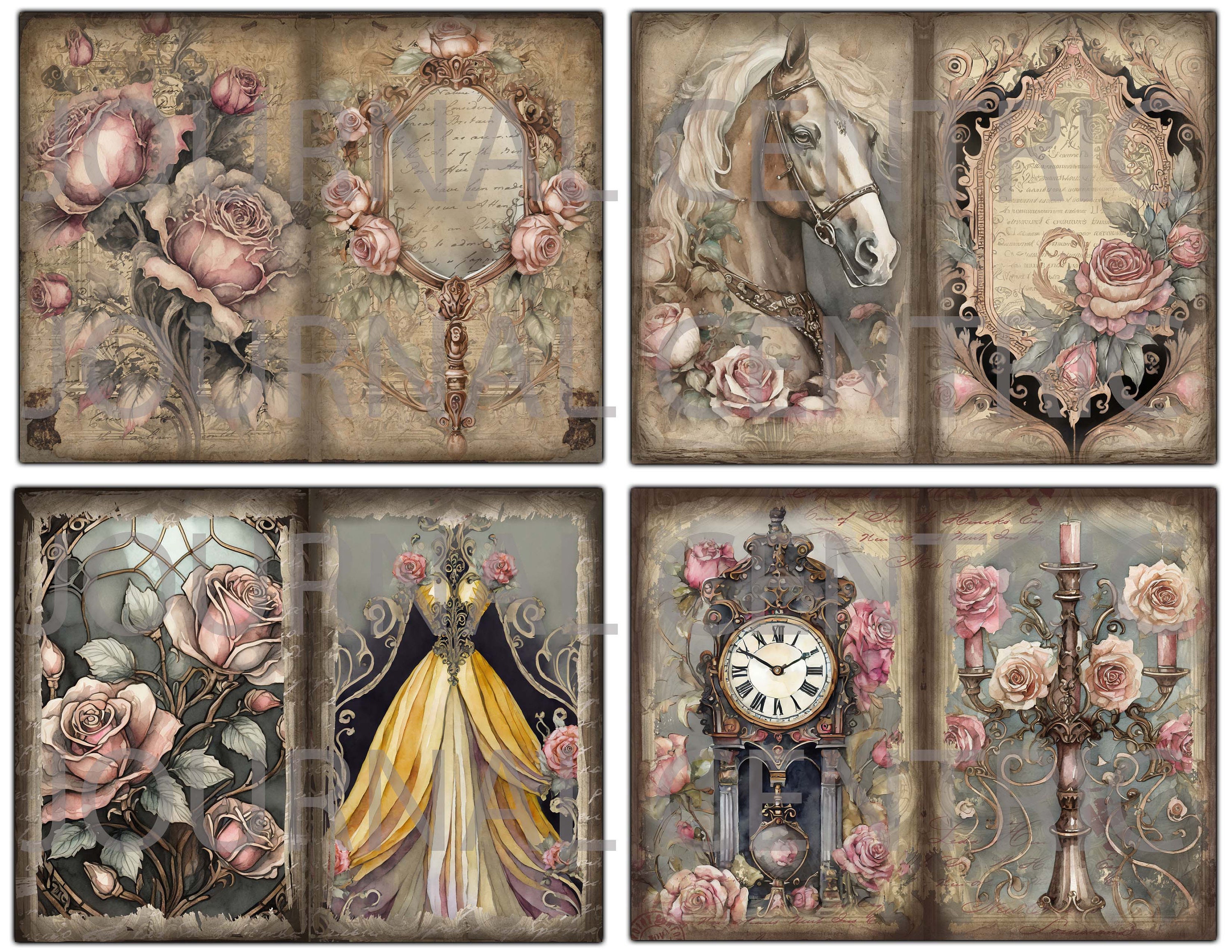 Storytime: French Enchanted Digital Journal Kit Version2 - Etsy