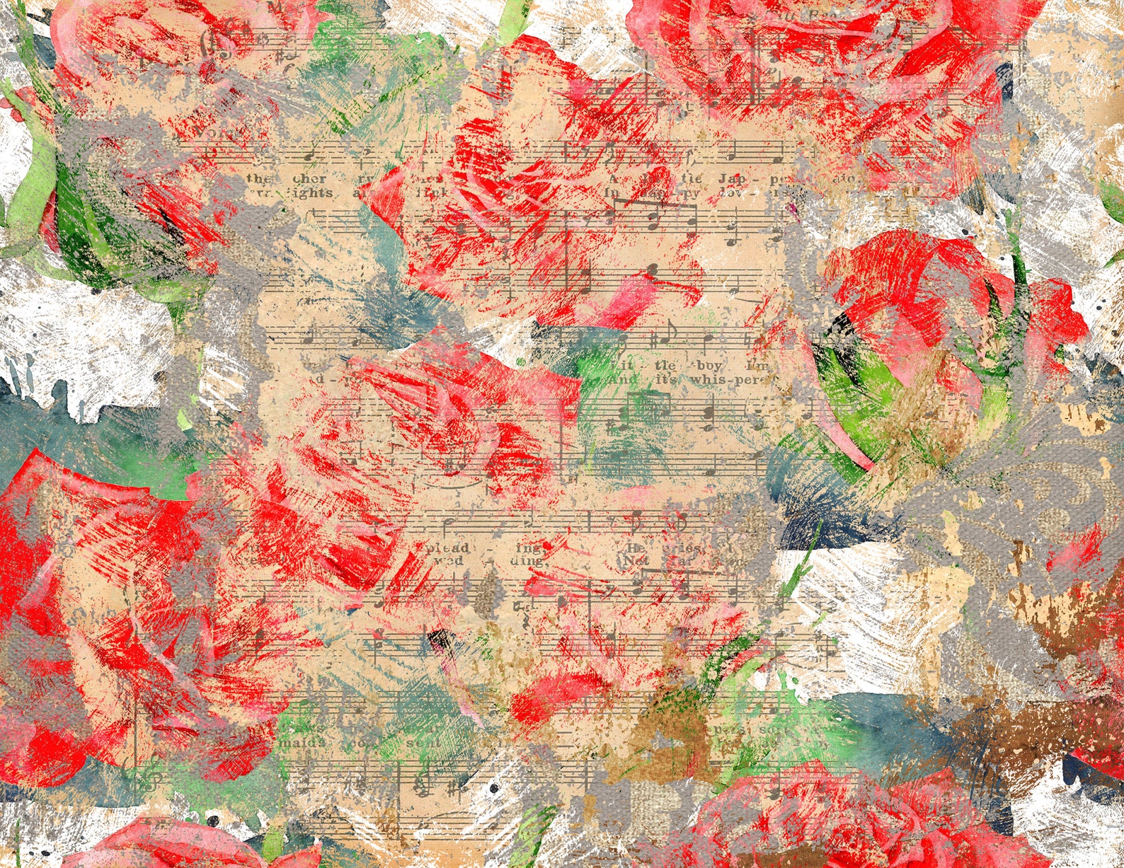 Collage Pack 4 10 Different Background Page Spreads - Etsy