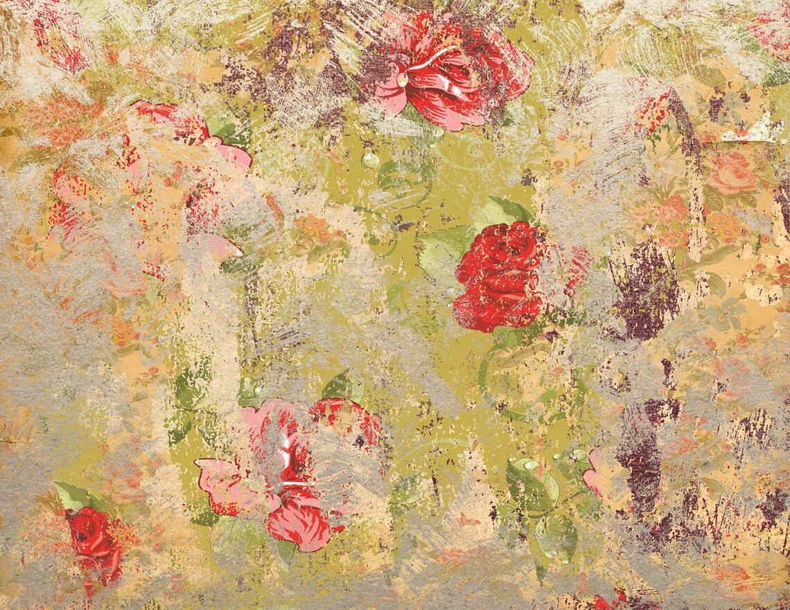 Collage Pack 4 10 Different Background Page Spreads - Etsy