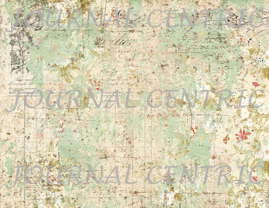 Collage Pack #7 -- 10 Different Background Page Spreads - Etsy