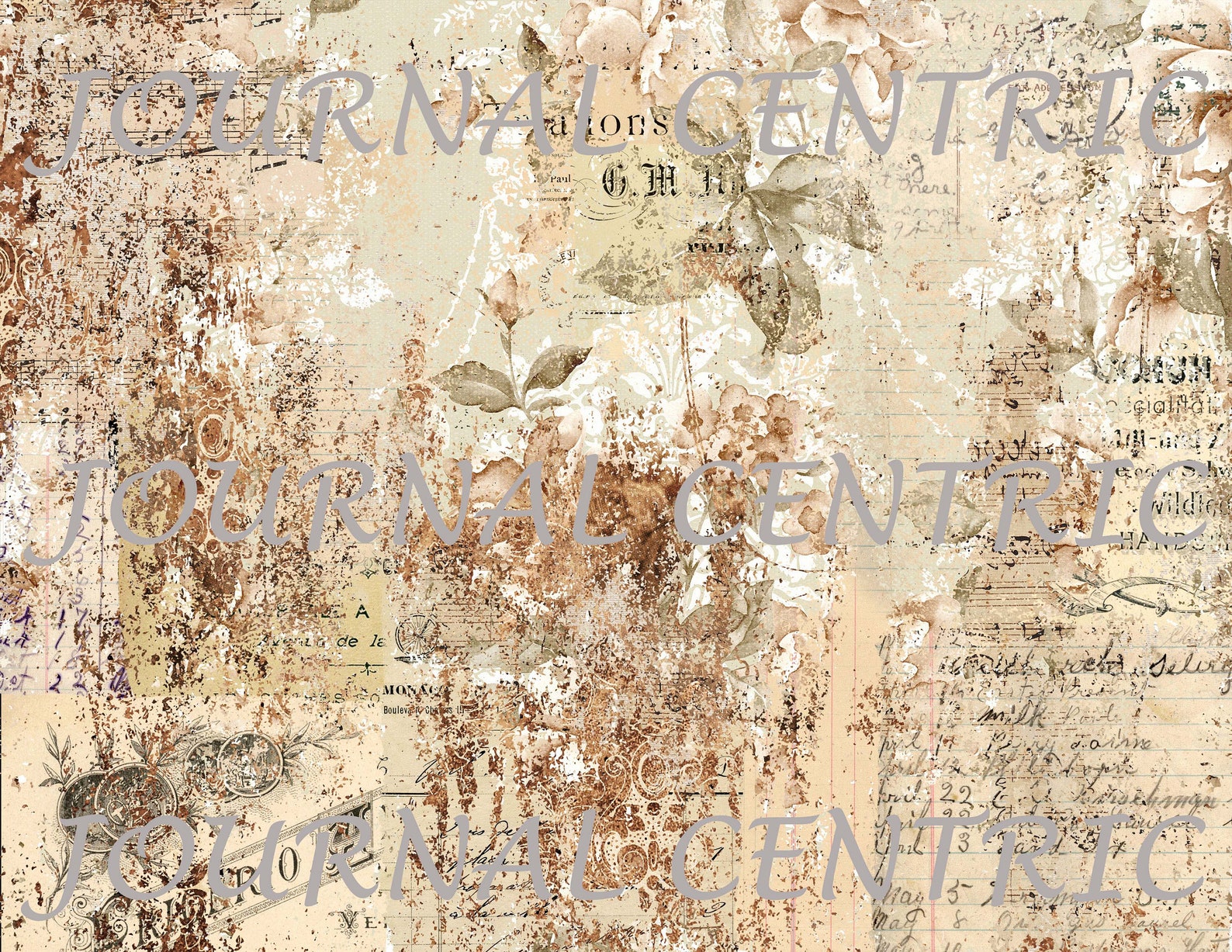 Collage Pack #6 -- 10 Different Background Page Spreads - Etsy