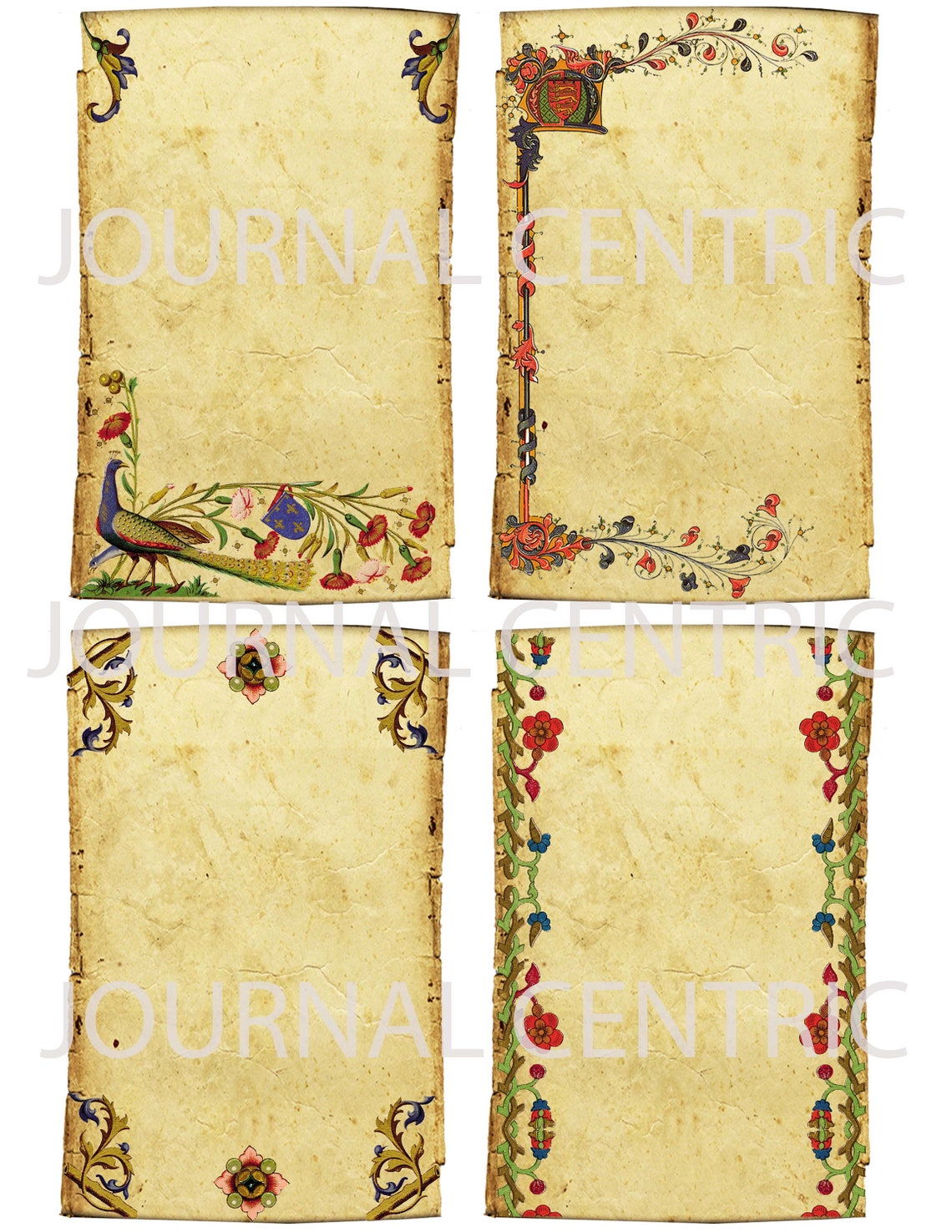 Medieval Digital Journal Add-on Kit - Etsy