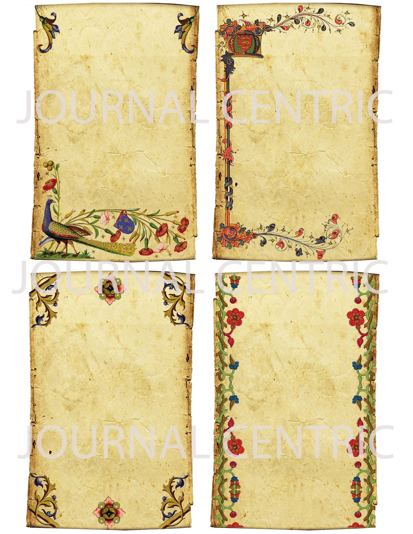 Medieval Digital Journal Add-on Kit - Etsy