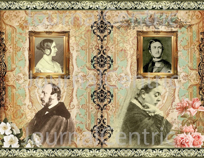 Victorian Love Digital Journal Kit - Etsy