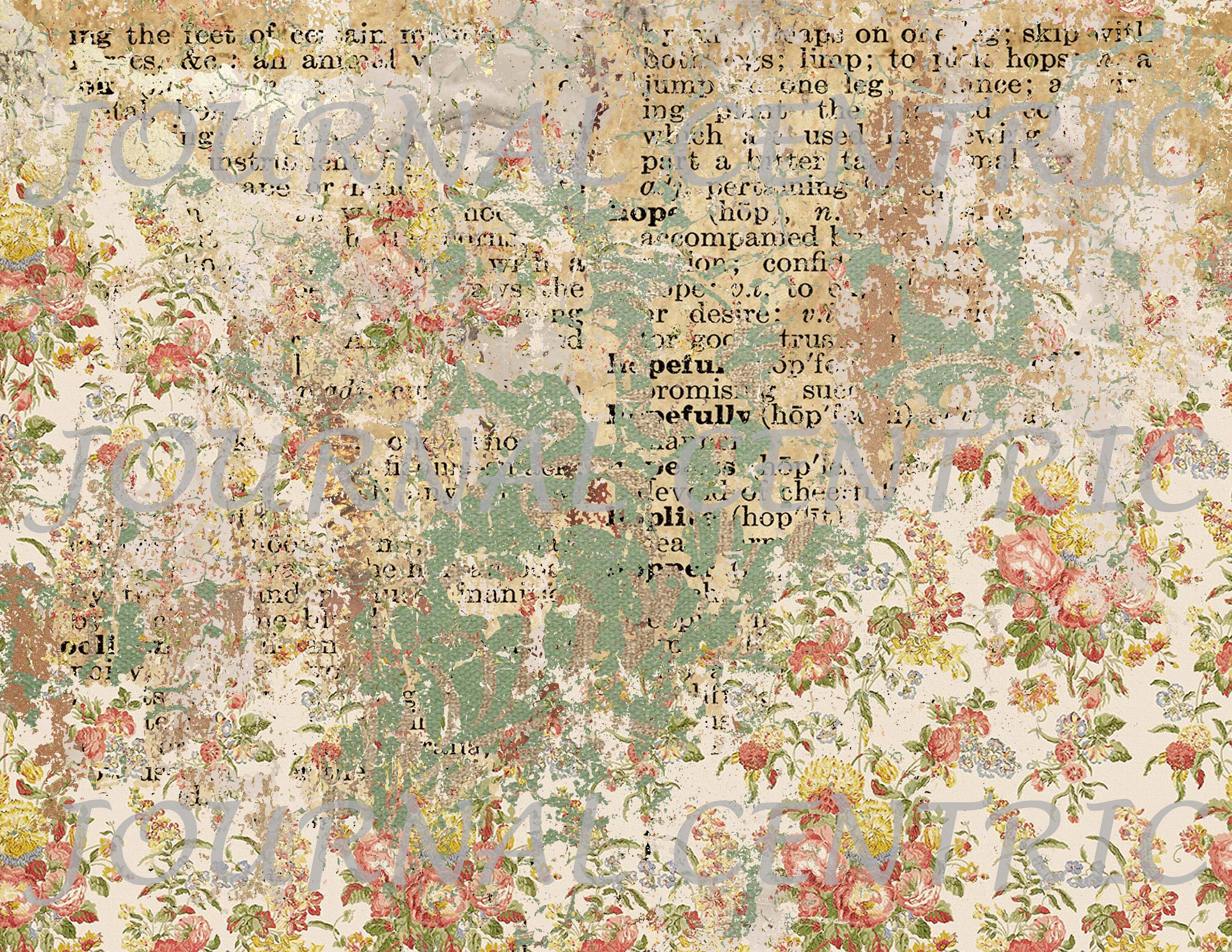 Collage Pack #3 -- 10 Different Background Page Spreads - Etsy