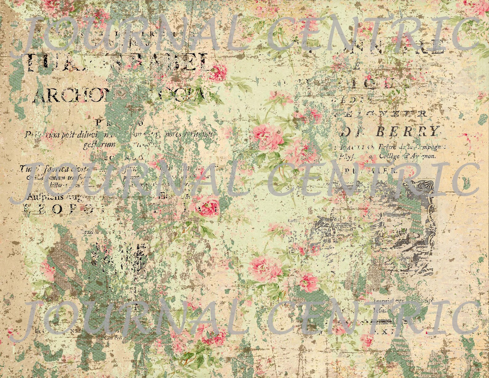 Collage Pack #7 -- 10 Different Background Page Spreads - Etsy
